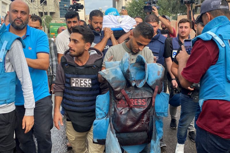 Jornalistas mortos no ataque terrorista do Hamas e nos bombardeios ...